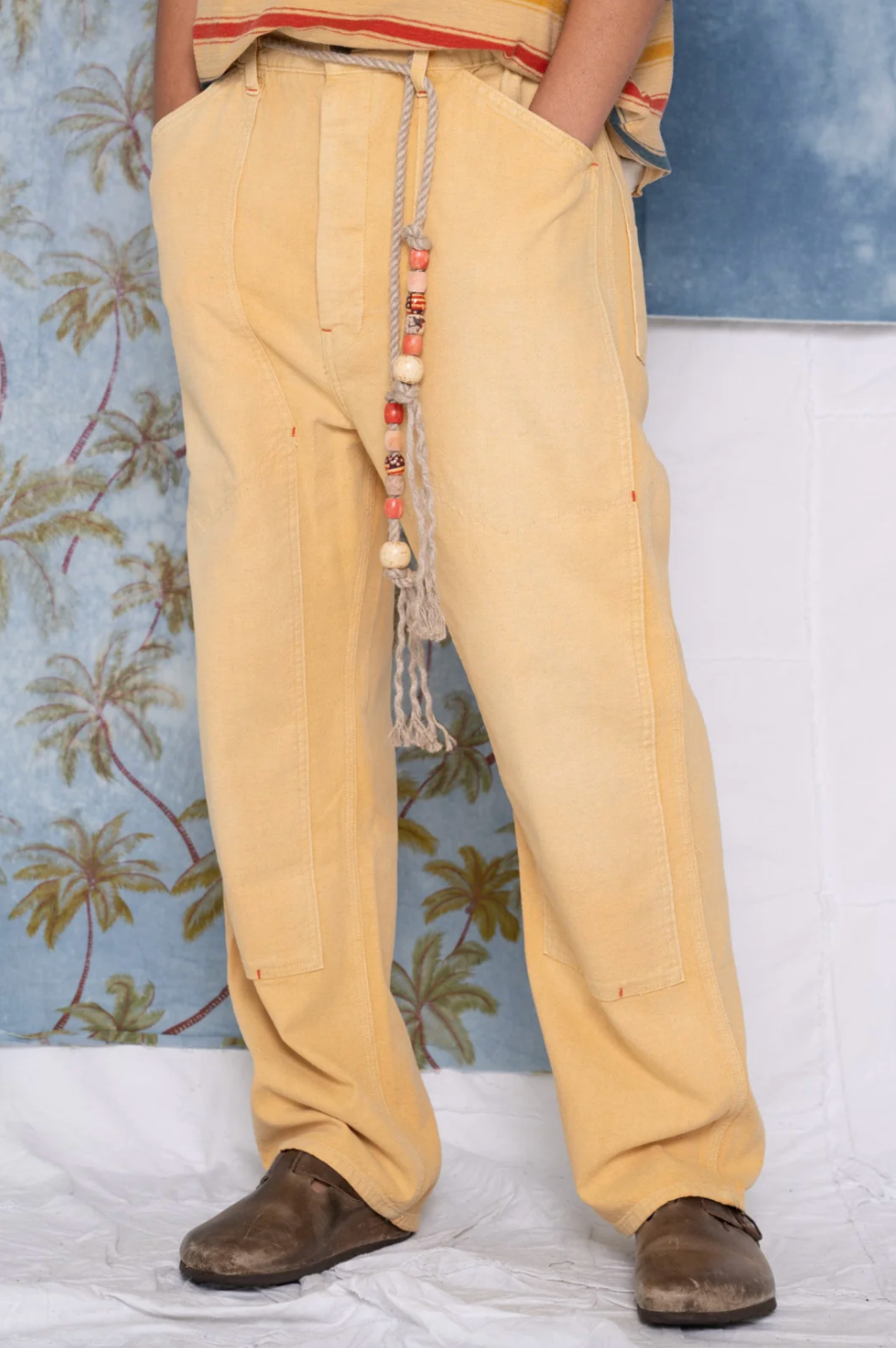 P71 Carpenter Pant in Sunfaded Banana – ELI