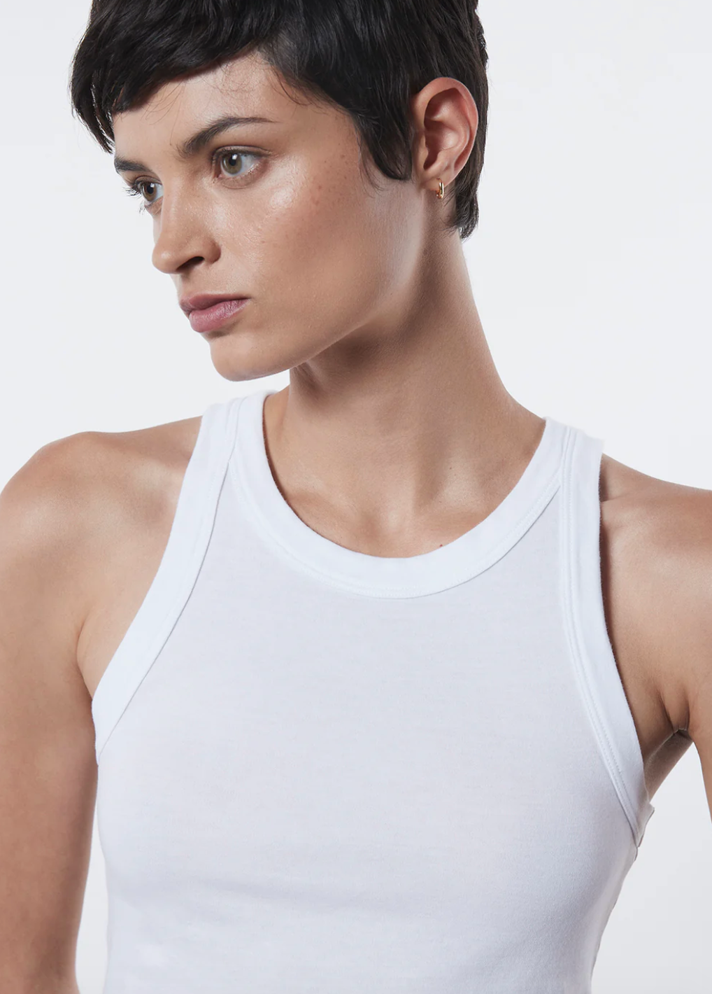 Bold Sheath Tank in White – ELI