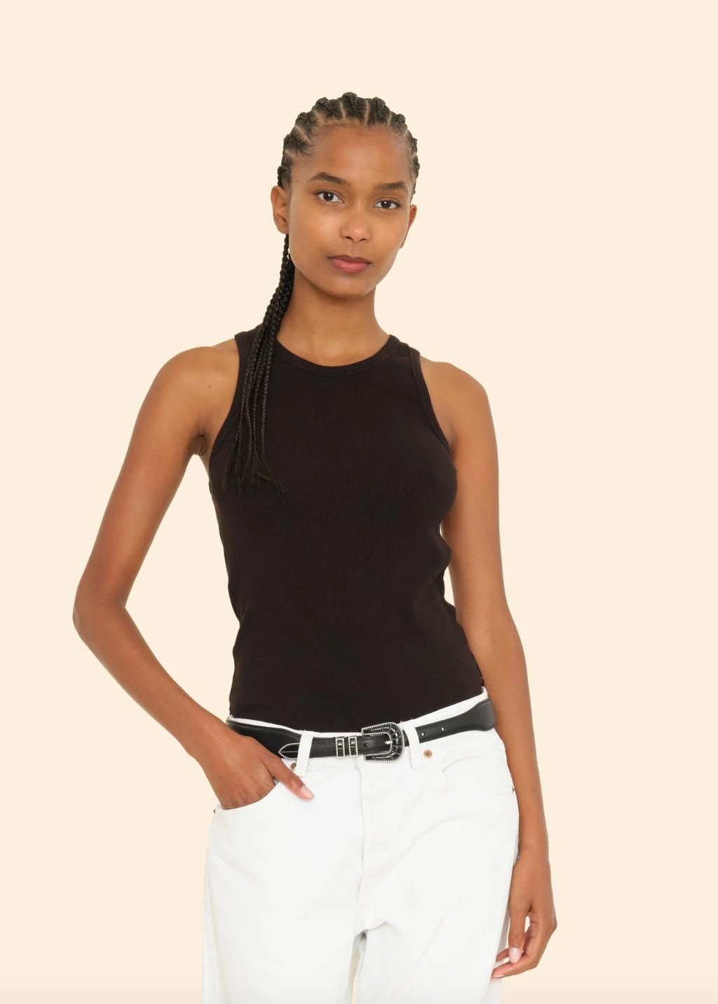 Arynn Tank in Black – ELI